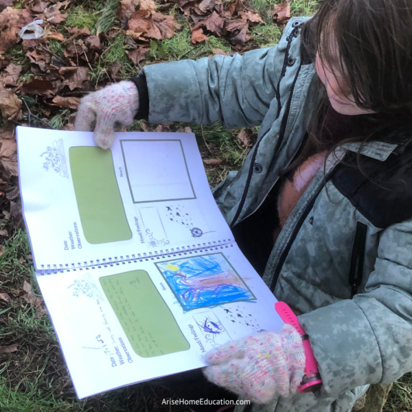 Printable Nature Journal Pages - Arise Home Education