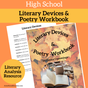 Literary Devices & Poetry Workbook - Arise Home Education