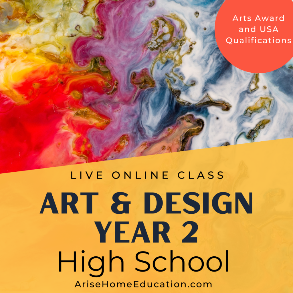 High School Art and Design Year 2 - Arise Home Education
